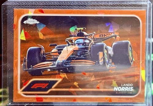 2024 Topps Chrome Sapphire Formula 1 Lando Norris Orange /25 | eBay