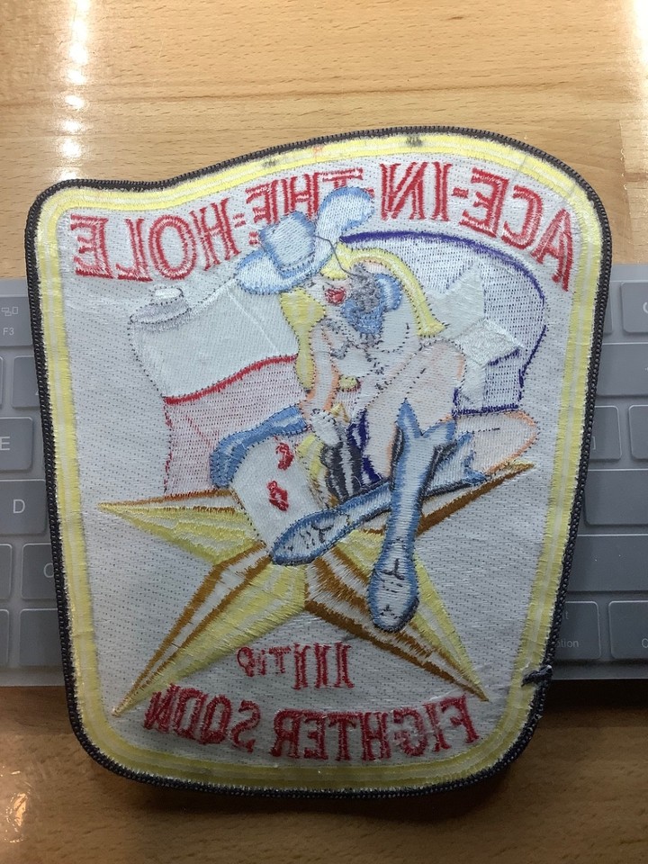 HUGE USAF ACES IN THE HOLE 111TH FIGHTER SQUADRON PATCH | eBay