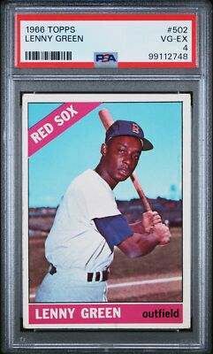 1966 TOPPS #502 LENNY GREEN PSA 4 | eBay