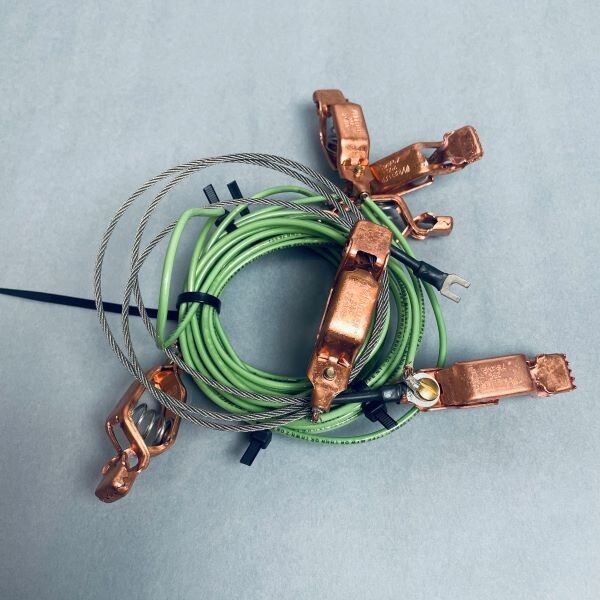 Mueller Electric Alligator Clip Copper Set of 7 Clips in Series w ...