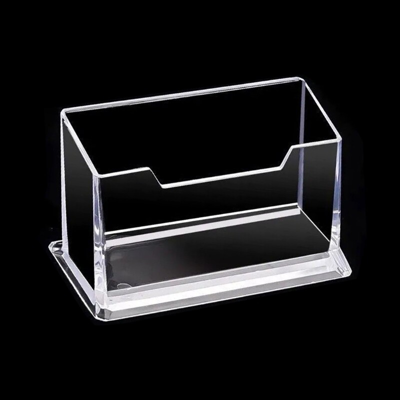 Business Card Holder Clear Acrylic Card Display Stand Clear Nmae Card ...