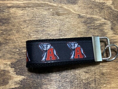 Alabama Black Ribbon Key chain key fob 2 sizes to choose from | eBay
