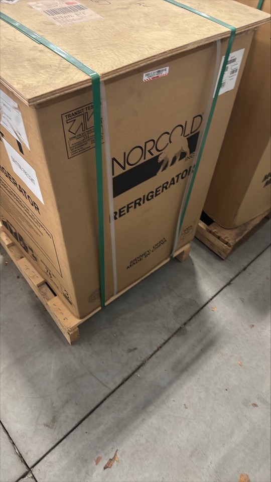 Norcold DE105 3.3 CF Free Standing RV Marine Refrigerator NEW In Sealed ...