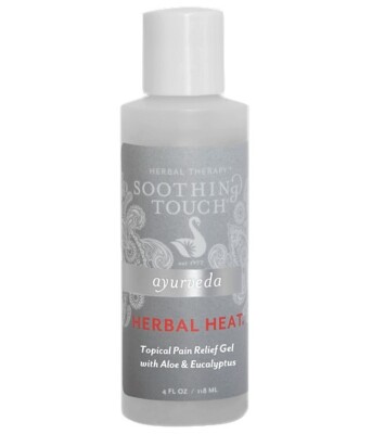 Soothing Touch Herbal Heat - Topical Pain Relief Gel w Aloe ...