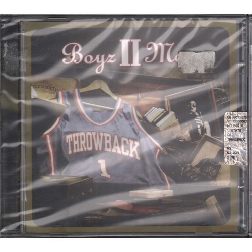 Boyz II Men CD Throwback/Koch Records ‎N3 009 CD Sealed 8019991858363 ...