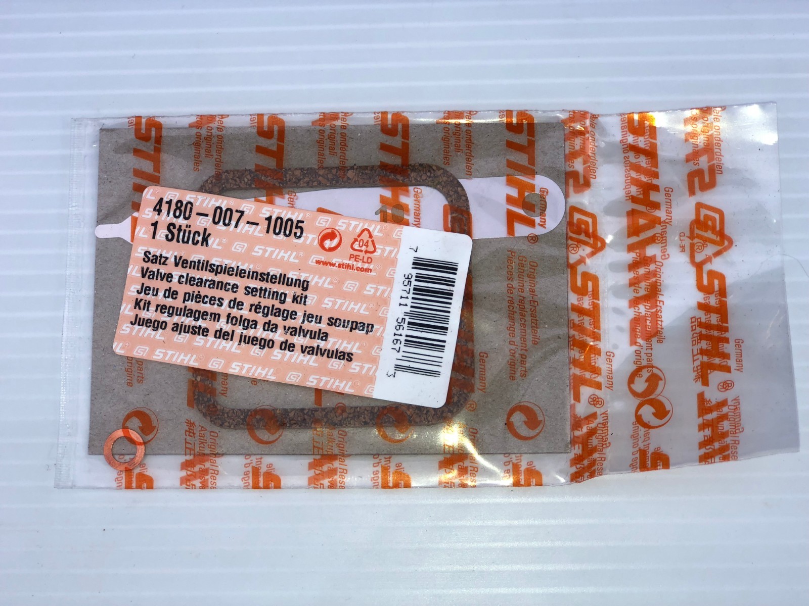 STIHL KM100 / KM111 4-MIX VALVE CLEARANCE SETTING KIT 41800071005 ...