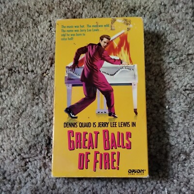 Great Balls of Fire (VHS) 23568087436| eBay