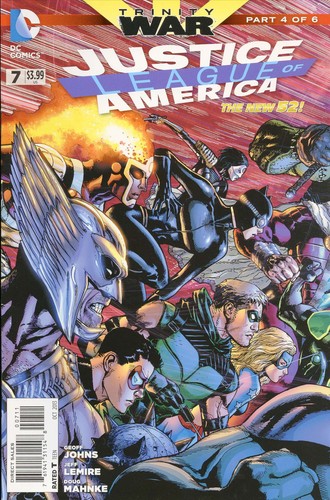 Justice League of America (3rd Series) #7 VF/NM; DC | New 52 Trinity ...