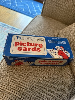 1987 Topps Baseball Vending Box From Sealed Case Bonds Larkin McGwire ...