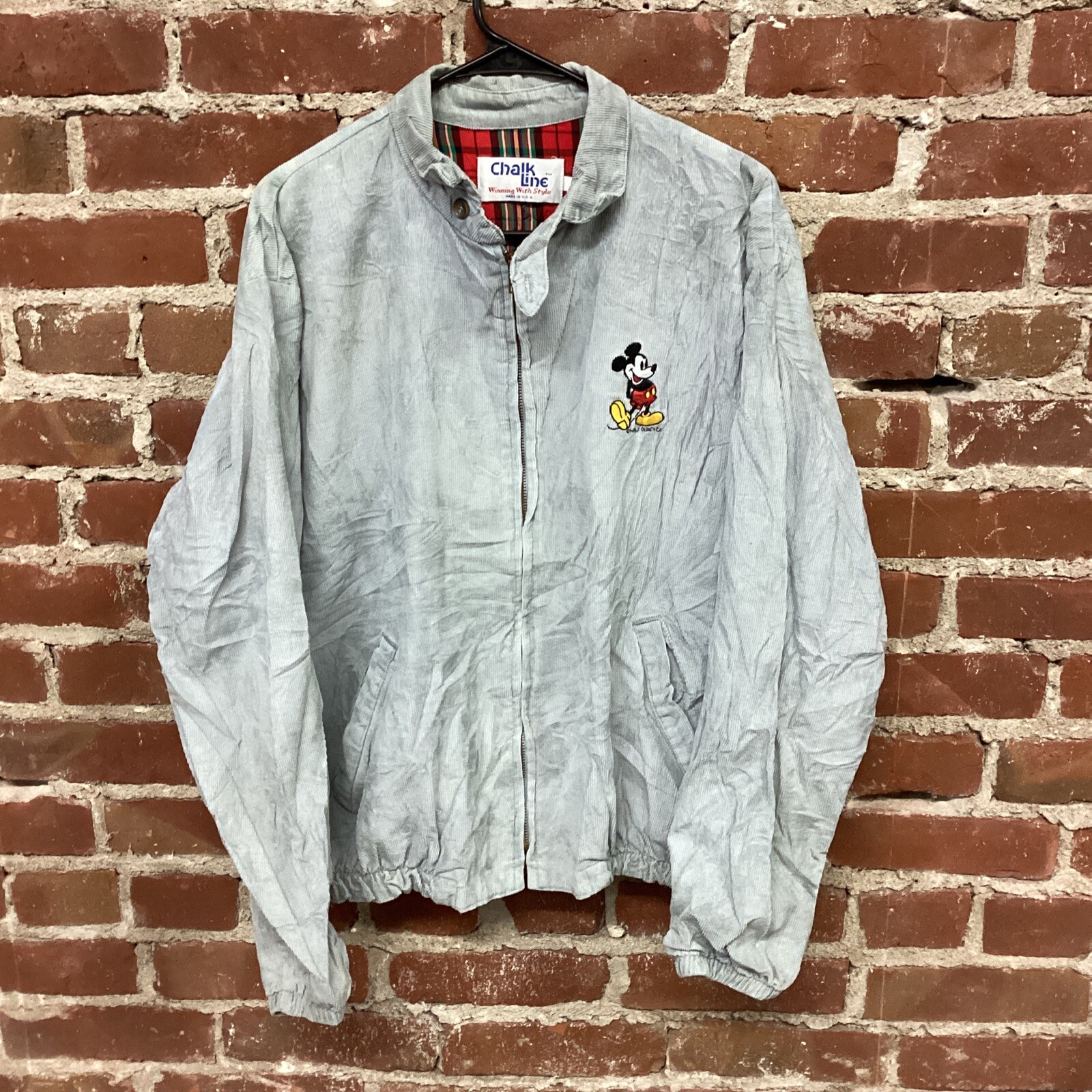 Vintage Chalk Line Walt Disney Mickey Mouse Corduroy … - Gem