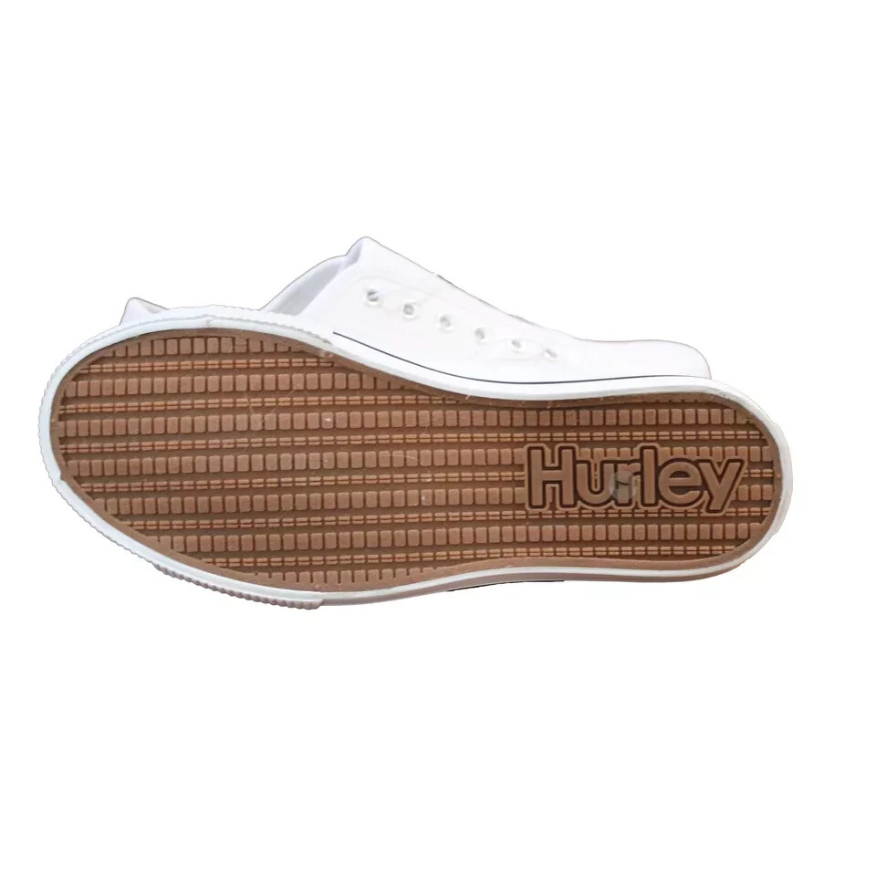 Hurley Ladies Chloe Casual Slip on Canvas Sneaker Shoes White 6 6.5 7 ...