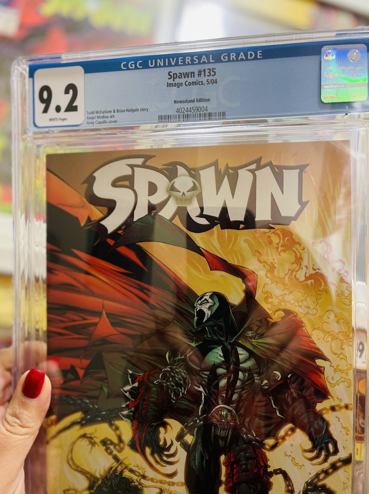 Spawn #135 Newsstand Edition CGC 9.2 + Spawn #135 CGC 9.4 Spanish Edition🔥🔥 | eBay