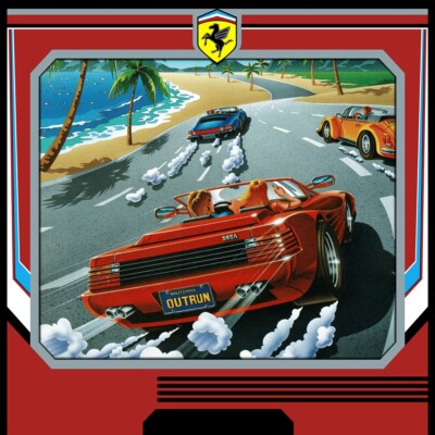 Arcade 1up Outrun Arcade Cabinet Kickplate Graphic Decal Sticker | eBay