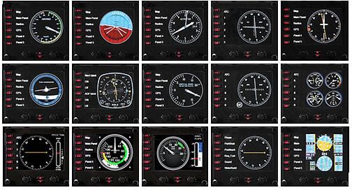 Logitech Flight Simulator Aircraft Instrument Panel 97855127921 | eBay