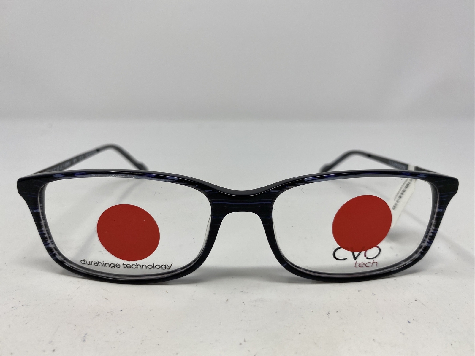 CVO Tech D22 BLACK HORN 55-17-145 Plastic Full Rim Eyeglasses Frame ...