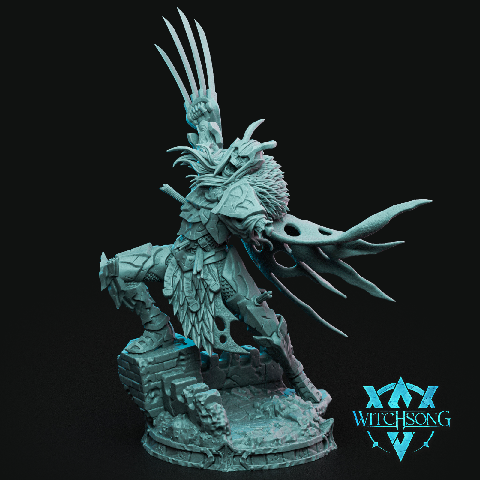 Lieutenant 1 Hookclaw by Witchsong Miniatures | D&D | DnD | Print on ...