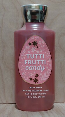 Bath & Body Works Tutti Frutti Candy Body Wash Shower Gel 10 FL Oz NEW ...