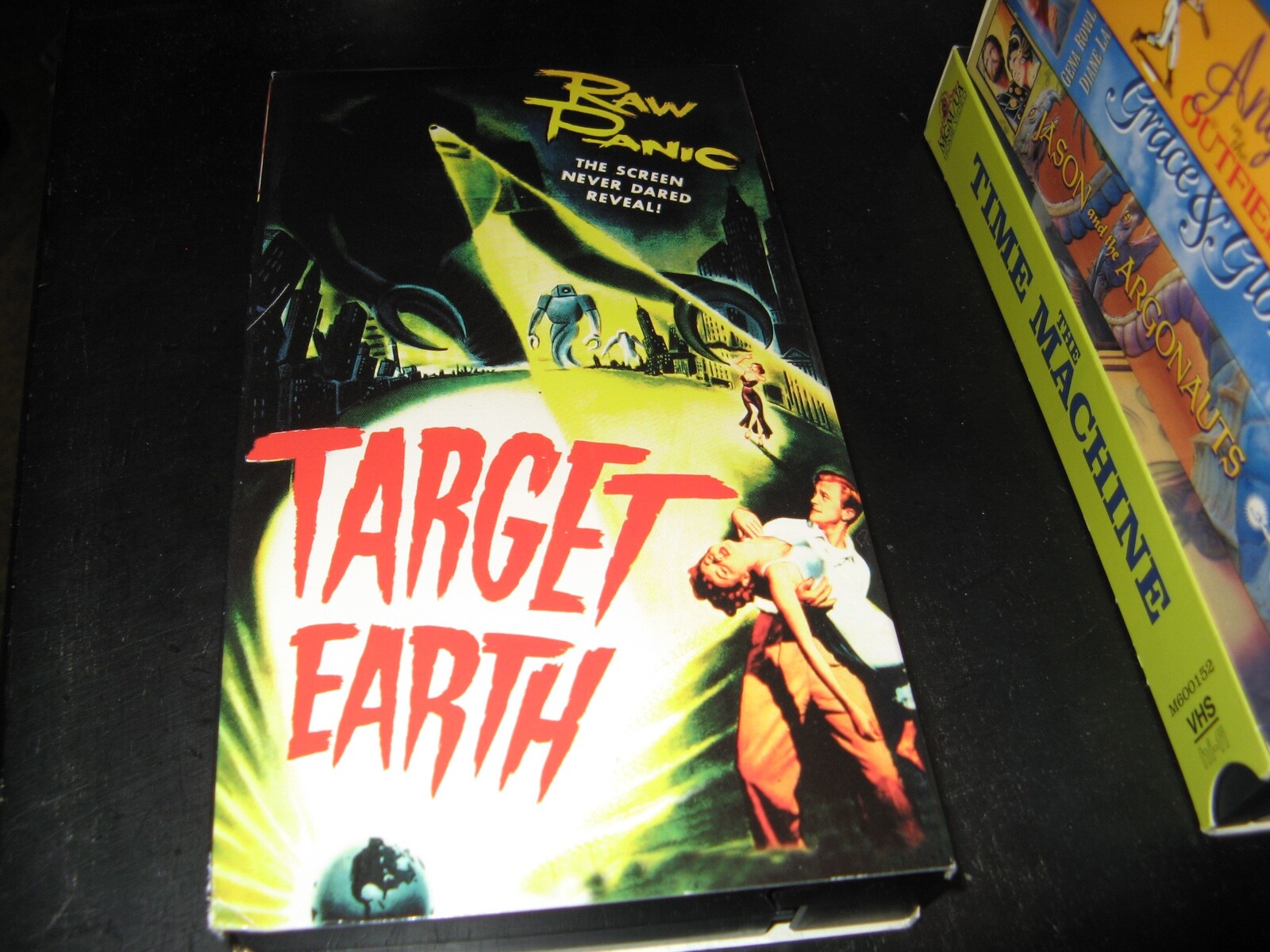 VHS-Target Earth-Richard Denning-Kathleen Crowley-Virginia Grey ...
