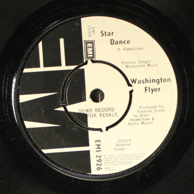WASHINGTON FLYER: buffalo bill / star dance EMI 7" Single 45 RPM UK | eBay