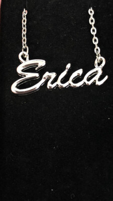 Name Necklace - Erica | eBay