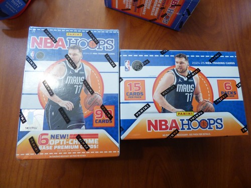 Lot of 2 New 2024-25 NBA Hoops Factory Sealed Blaster Boxes | eBay