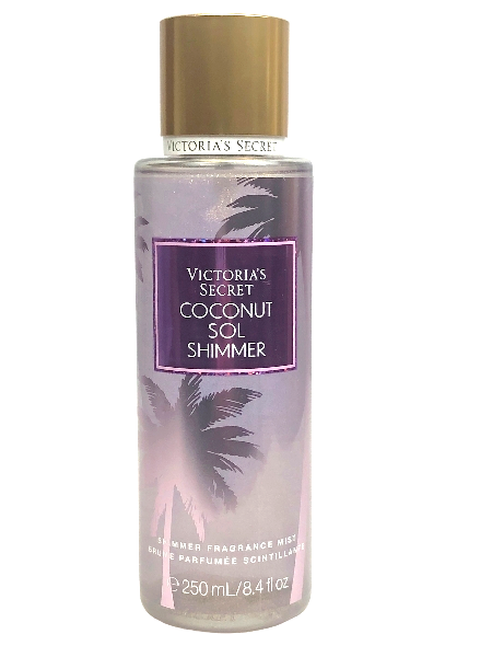 VICTORIA’S SECRET COCONUT SOL SHIMMER FRAGRANCE BODY MIST SPRAY SPLASH ...