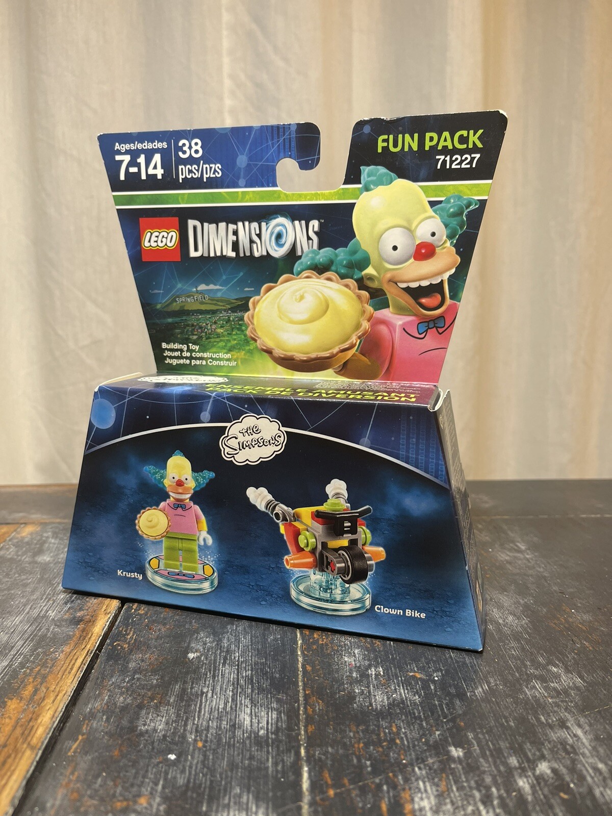 Lego Dimensions Fun Pack The Simpsons KRUSTY+CLOWN BIKE New/Sealed ...