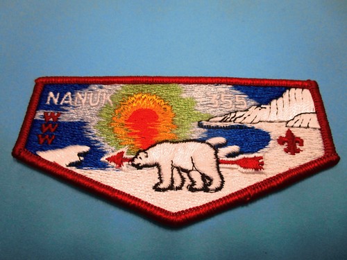 OA Nanuk Lodge 355 S-9, 1980s Polar Bear Flap, BRO,Western Alaska ...
