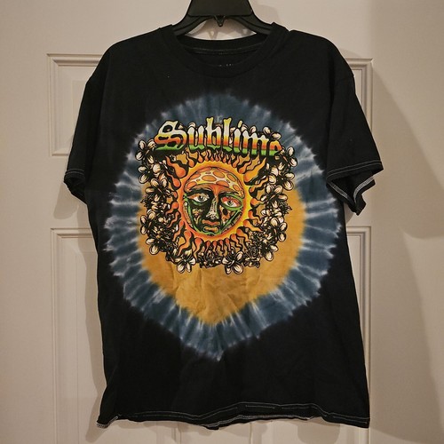 Sublime T Shirt Rock Band Small Navy Blue Sun Graphic Short Sleeve ...
