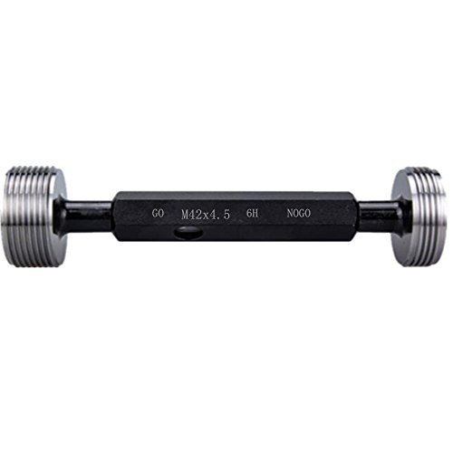 M42 x 1.5 thread plug gage 6H GO NOGO 100% calibrated by expedited DHL ...