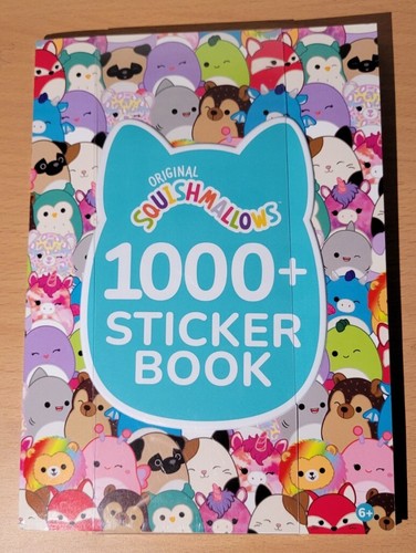 BRAND NEW Original Squishmallows 1000+ Sticker Book AUTHENTIC KellyToy ...