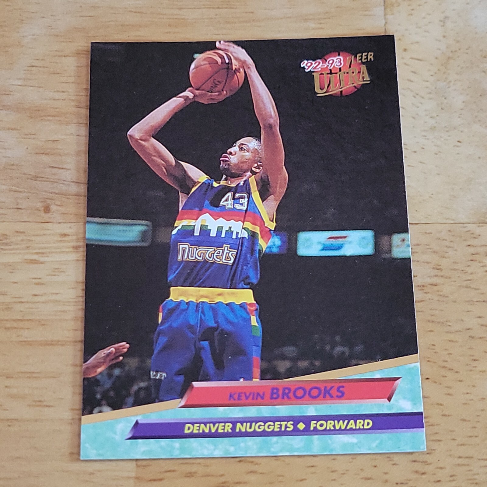 1992 1993 FLEER ULTRA BASKETBALL CARD KEVIN BROOKS #250 | eBay