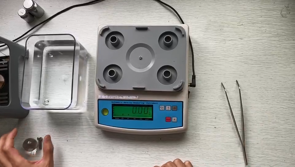 Solid Densimeter Density Meter Gauge with Range 0.01 to 600g LCD ...