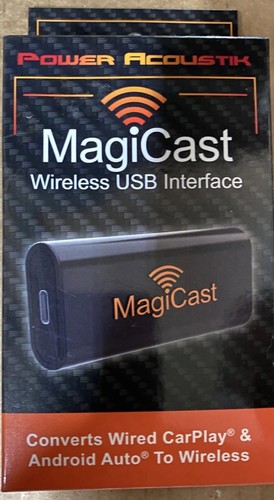 MAGICAST MC1 Power Acoustik Wireless CarPlay / Android Auto USB Interface - NEW | eBay
