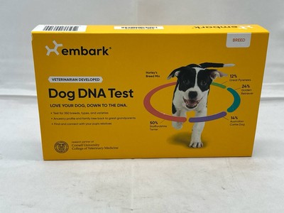 Embark Dog DNA Test Kit, 350+ Breeds, Accurate Results, Find Relatives ...