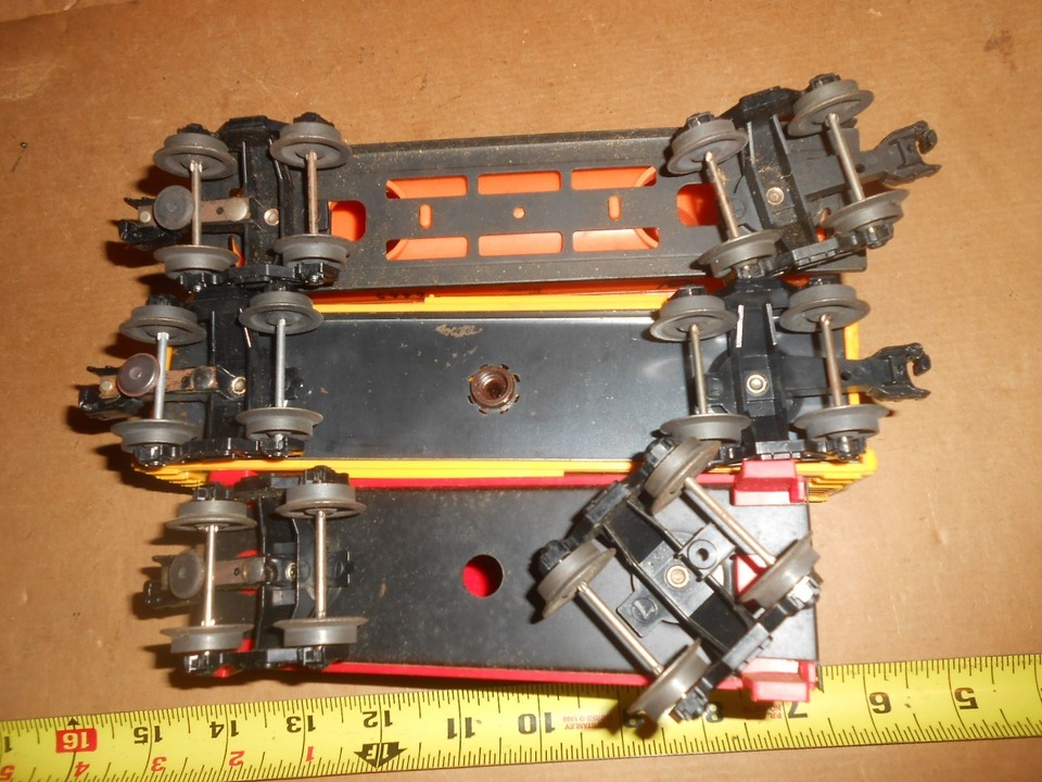 O/O-27 Lionel 19504 postwar set in box. 635, LV Hopper, 6465 orange ...