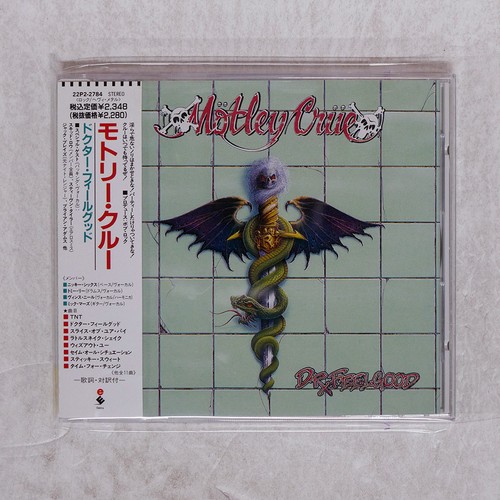 Motley Crue Dr. Feelgood Elektra JAPAN OBI 1CD | eBay