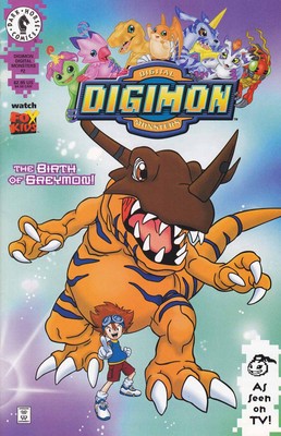 Digimon Digital Monsters #2A FN; Dark Horse | As Seen On TV Variant ...