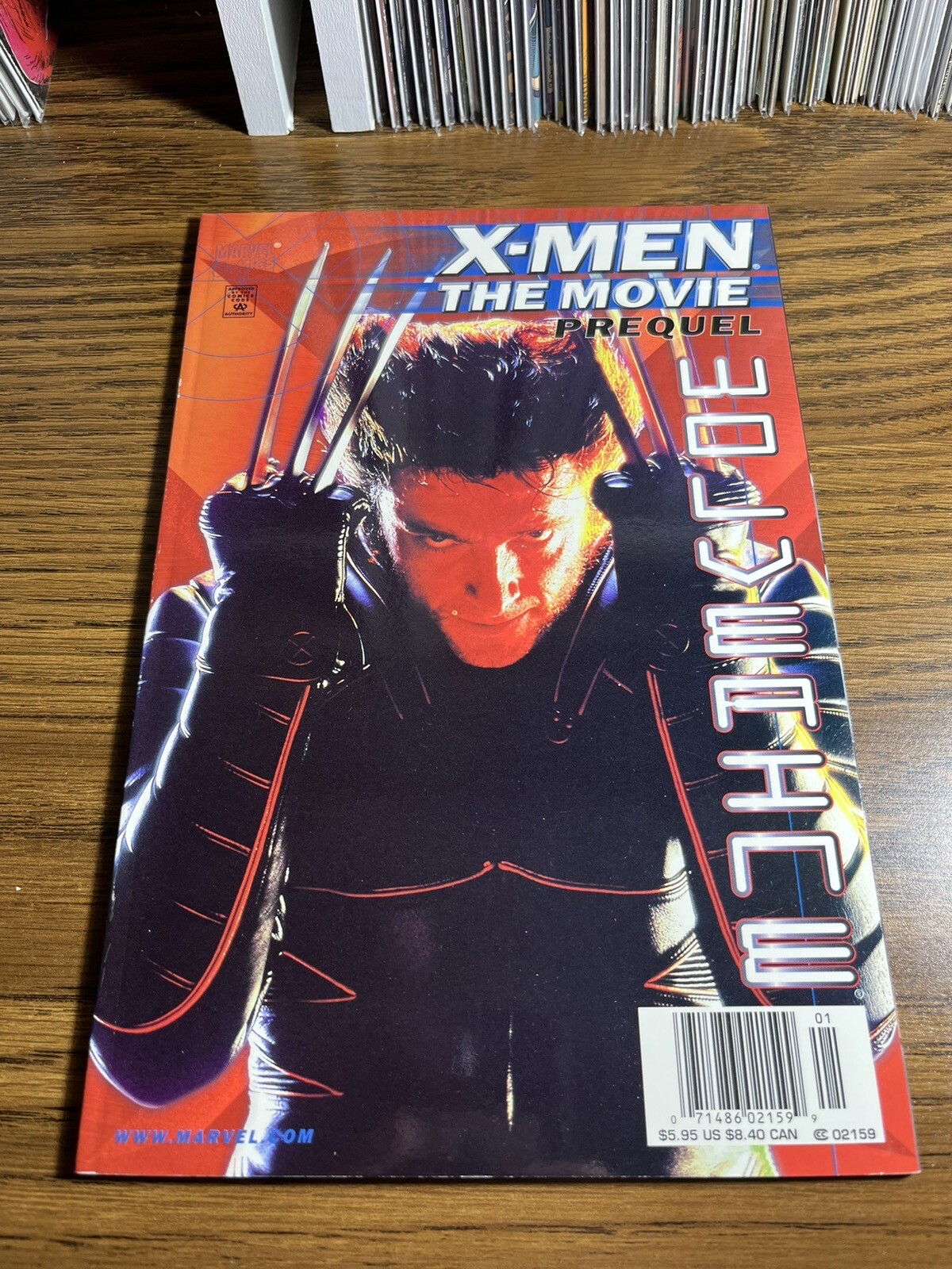 X-MEN THE MOVIE WOLVERINE PREQUEL 1 NEWSSTAND VARIANT HUGH JACKMAN ...