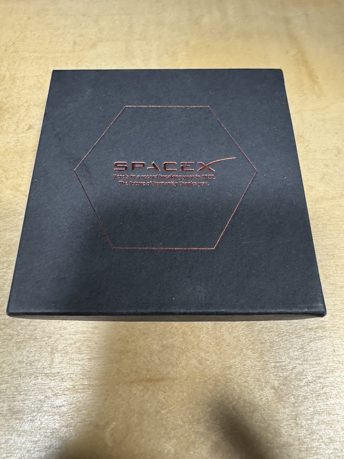 SpaceX - 2022 Bronze Medallion STARSHIP Heat Tile Collectible RARE ...