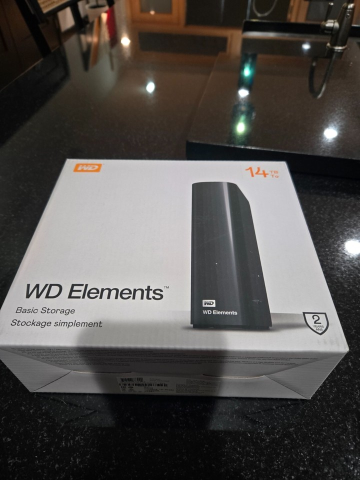 WD 14TB Elements Desktop External Hard Drive - Used 718037873022| eBay