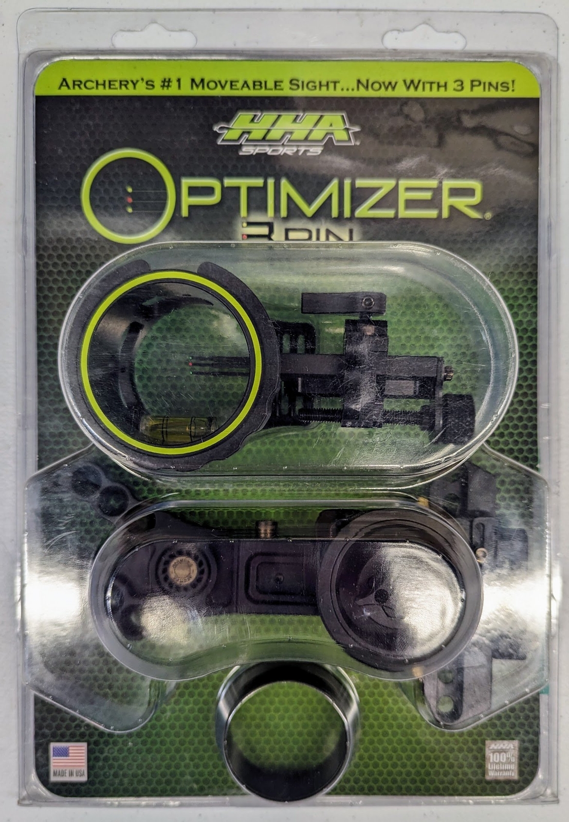 HHA Optimizer King Pin Sight 3519 3 Pin .019 RH for sale online | eBay