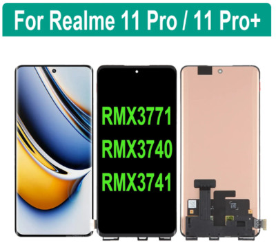 For Realme 11 Pro+ RMX3740 RMX3741 / RMX3771 LCD Display Touch Screen ...