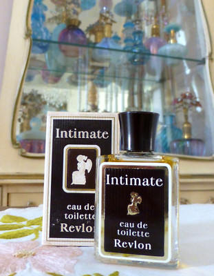 VTG NIB 1960s Revlon INTIMATE Eau de Toilette EDT 0.50 1/2 Oz 15ml ...