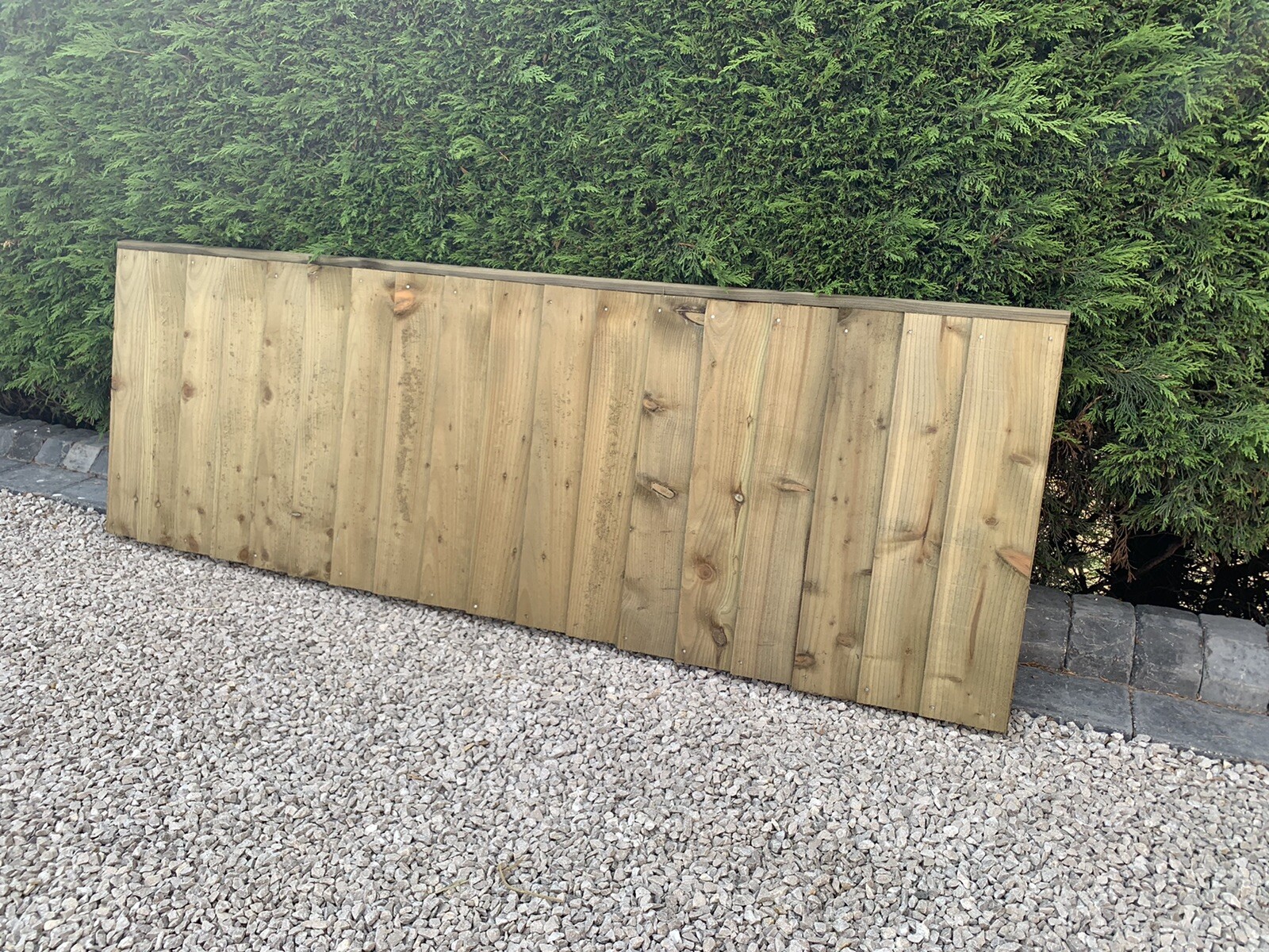 Premium Closeboard Fence Panel - Heavy Duty Feather Edge Pressure ...