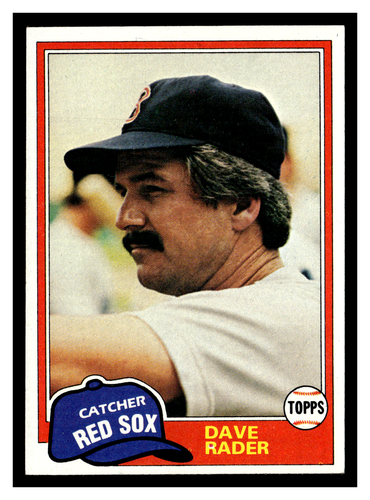 1981 Topps #378 Dave Rader | eBay