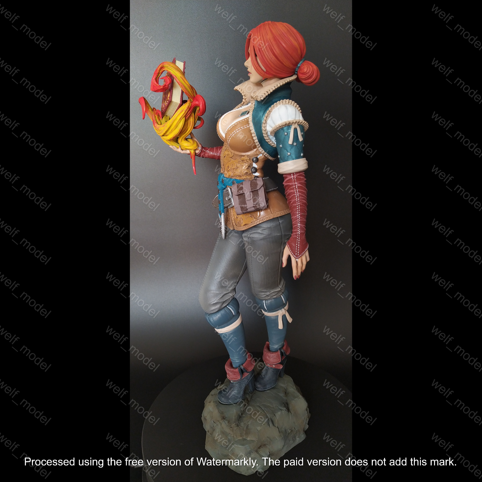 Triss Merigold Statue 1/4 Painted Sexy Figure | eBay