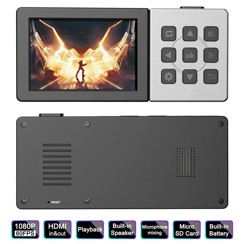 Ezcap 273 Video Recorder Box 1080P HDMI Video Capture Card Screen Play ...