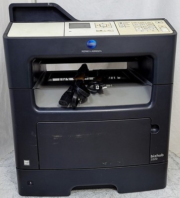 KONICA MINOLTA bizhub 3320 Multifunction Printer 80K Pages SEE NOTES | eBay
