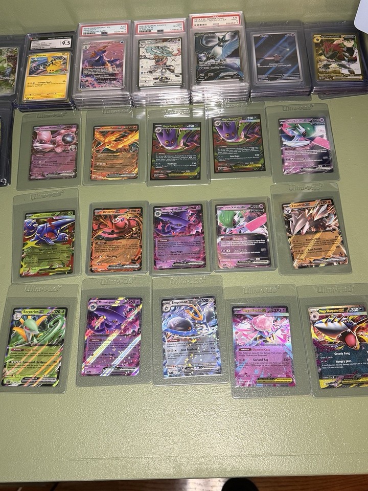 Pokemon TCG Collection- Lot Sale, Graded And Raw All Holos, Full Art ...